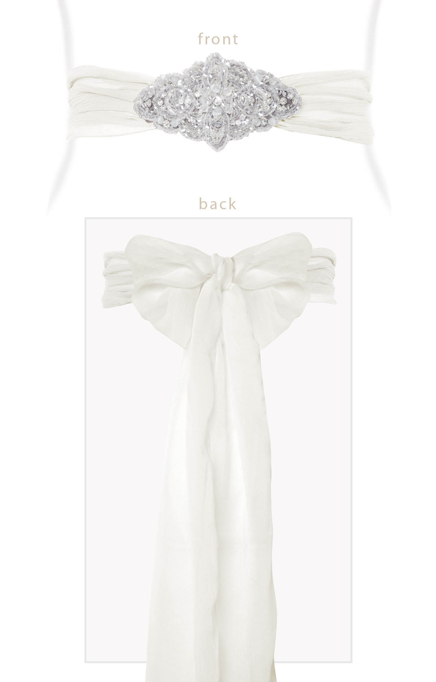 Silk Gown Sash A Line/Princess Silk Like Satin Sash/Ribbon/Belt V Neck