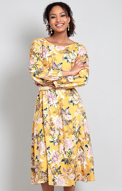 Marissa Dress Saffron Yellow Bloom - Wedding Dresses, Evening Wear and ...