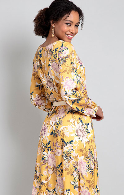 Marissa Dress Saffron Yellow Bloom - Wedding Dresses, Evening Wear and ...