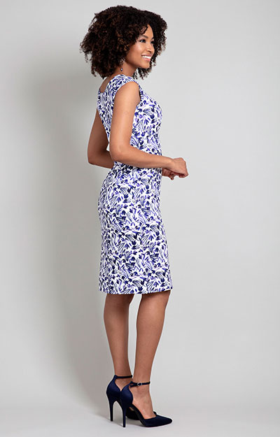 Pippa Shift Dress Indigo Ink Blue - Evening Dresses, Occasion Wear and ...