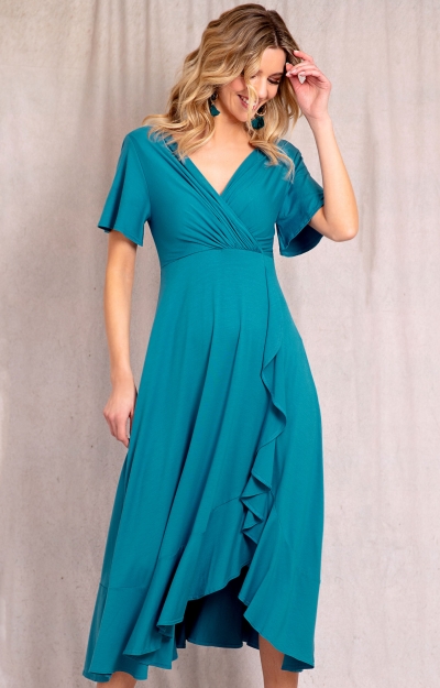 Waterfall Dress (Celestial Blue) - Evening Dresses, Occasion Wear and ...